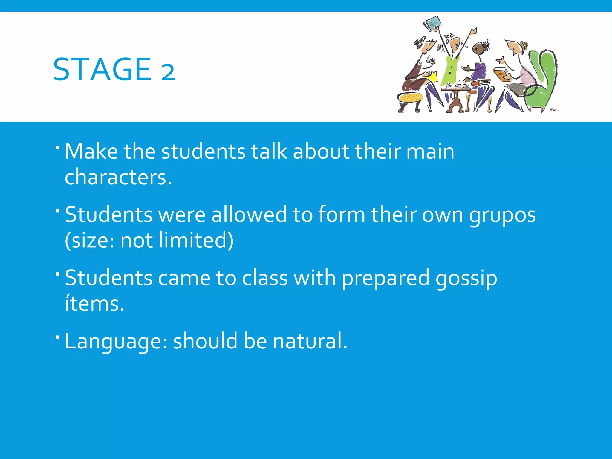 Transforming class into Gossiping Groups | PPT