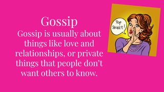 Gossip | PDF