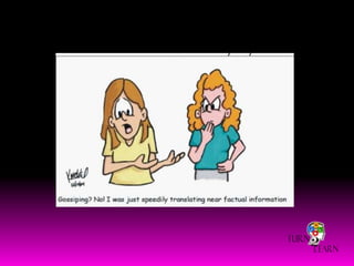 Gossip and slander show | PPSX