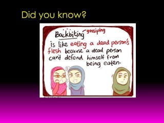 Gossip and slander show | PPSX