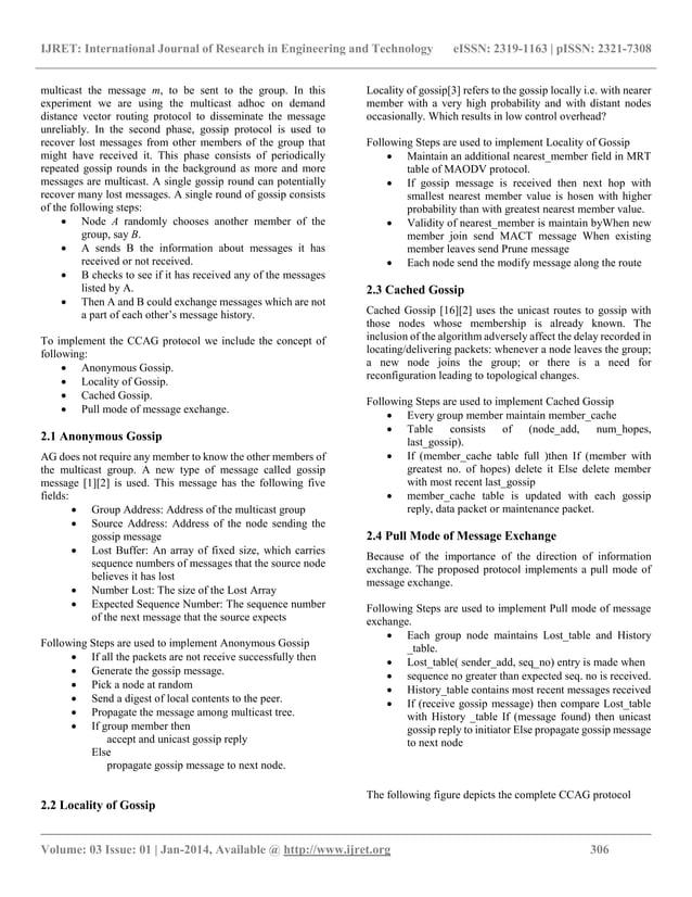 Gossip Based Reliable Multicast Protocol Pdf