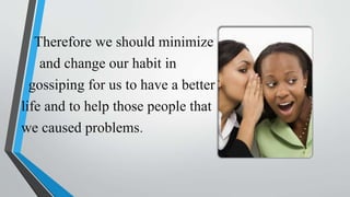 Gossiping | PPTX