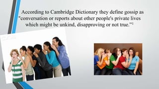 Gossiping | PPTX
