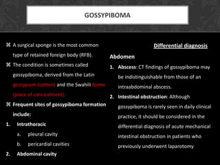 Gossipyboma final dt2 | PPTX