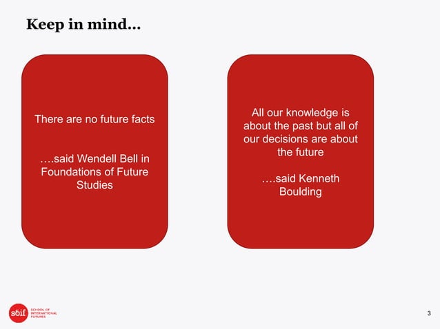How to build foresight into policy making | PPTX | Environment | Science
