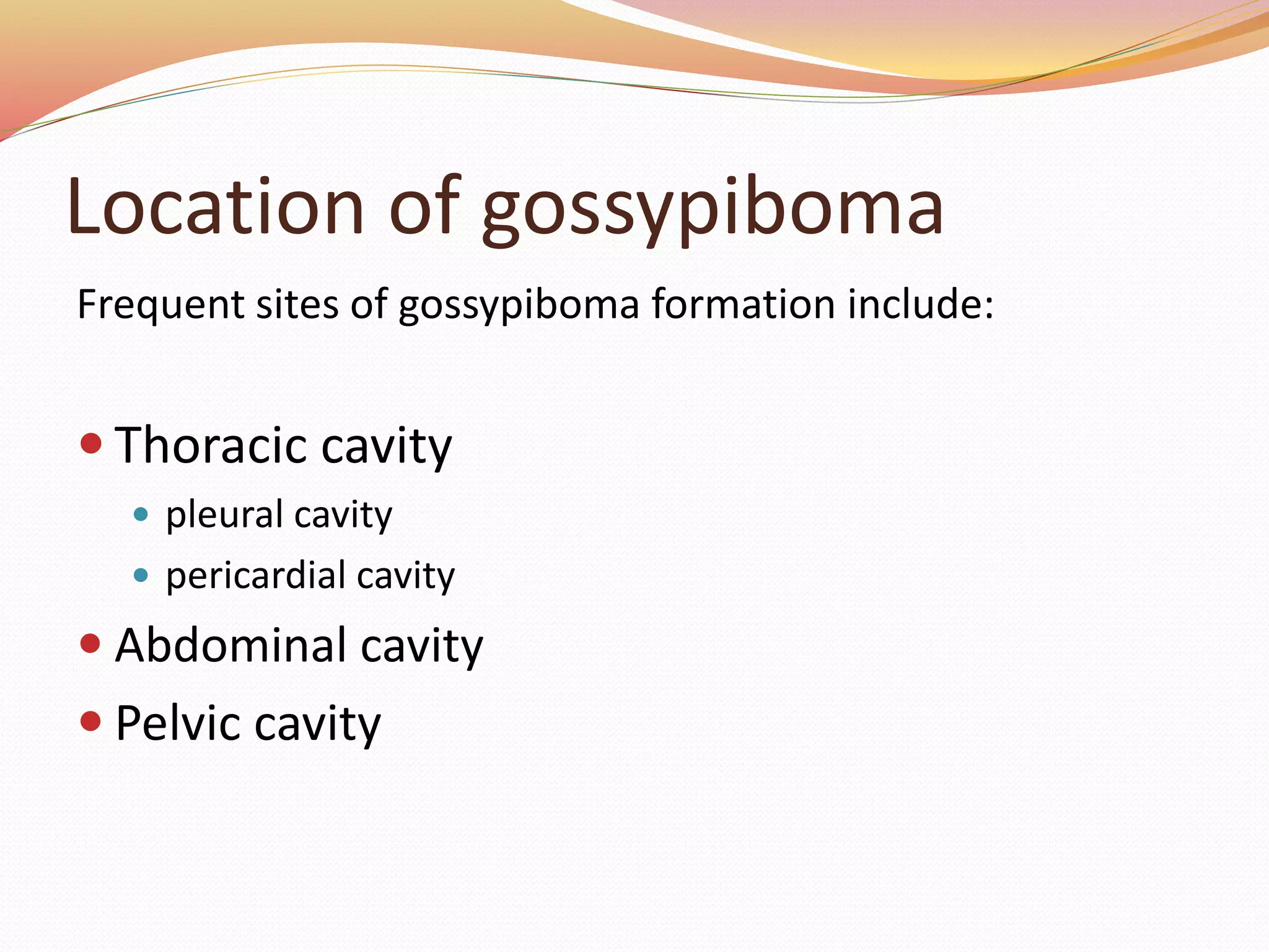 Gossypiboma | PPTX