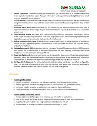 GO SUGAM Concept Note.docx | Computer Software and Applications | Computing