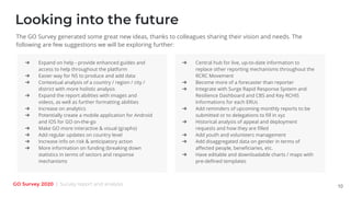 IFRC GO Survey 2020 | PPT