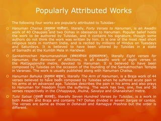 Goswami Tulsidas - Ramcharitmanas , Ramayana | PDF