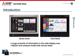 GOT2000 Wide Screen HMI Specifications | PPTX