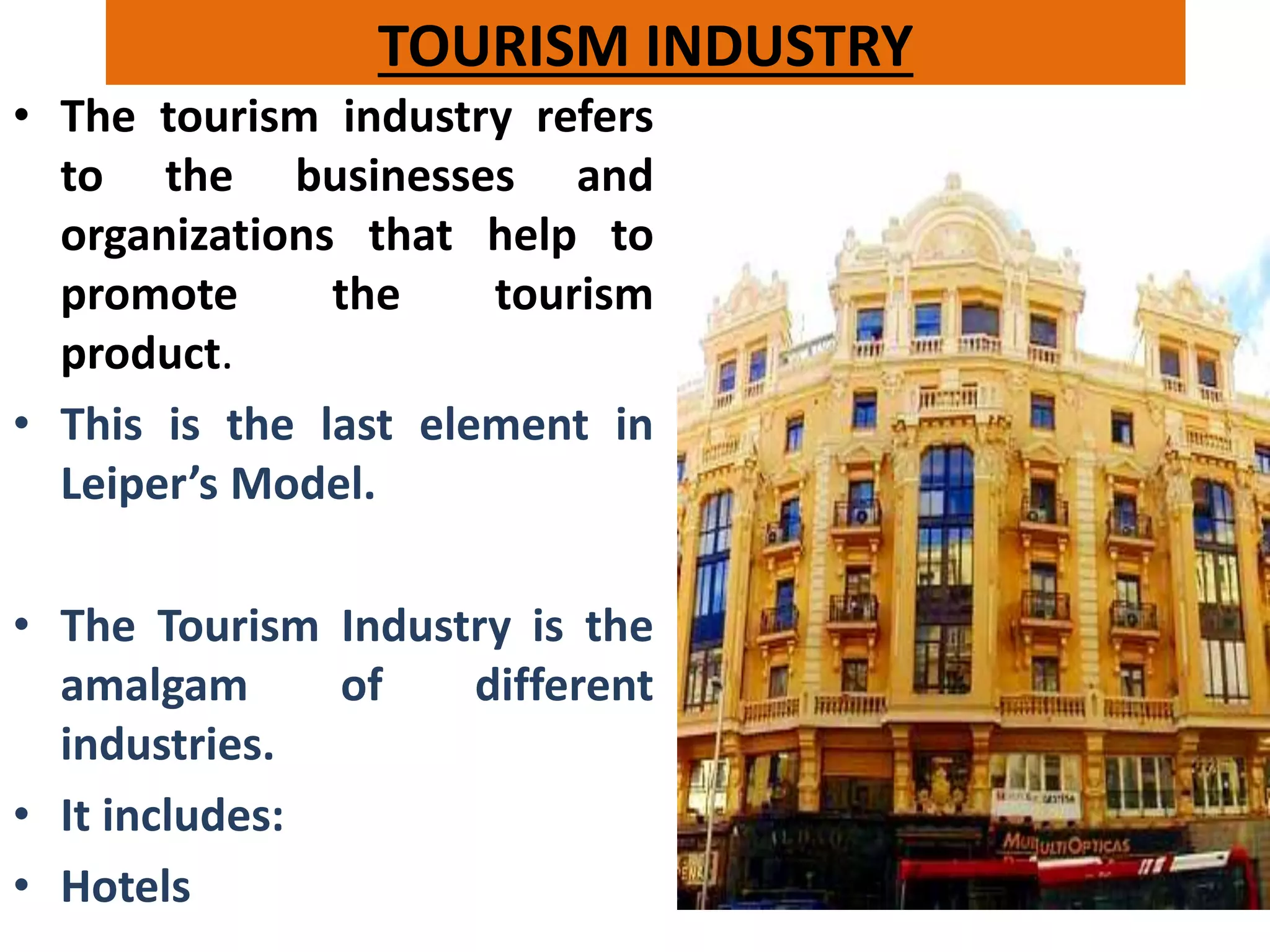 Whole Tourism System Model- Neil Leiper | PPTX