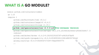 Understanding Pseudo-Versions Moving to Go 1.13 What is in Go 1.14+ for Modules | PPT