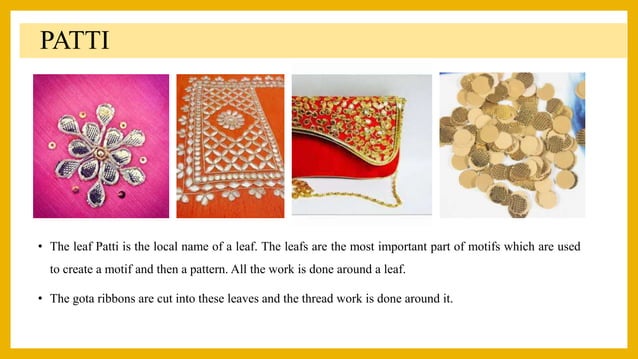 Presentation On “Gota Patti” | PPTX