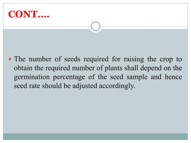 Grow out test | PPTX | Agriculture | Industries