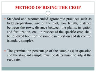 Grow out test | PPTX