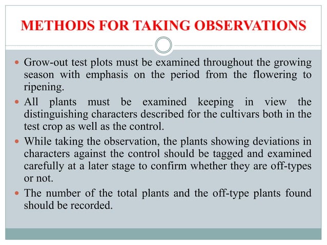 Grow out test | PPTX | Agriculture | Industries