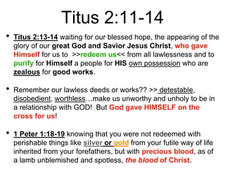 Got Good Works ? | PPTX