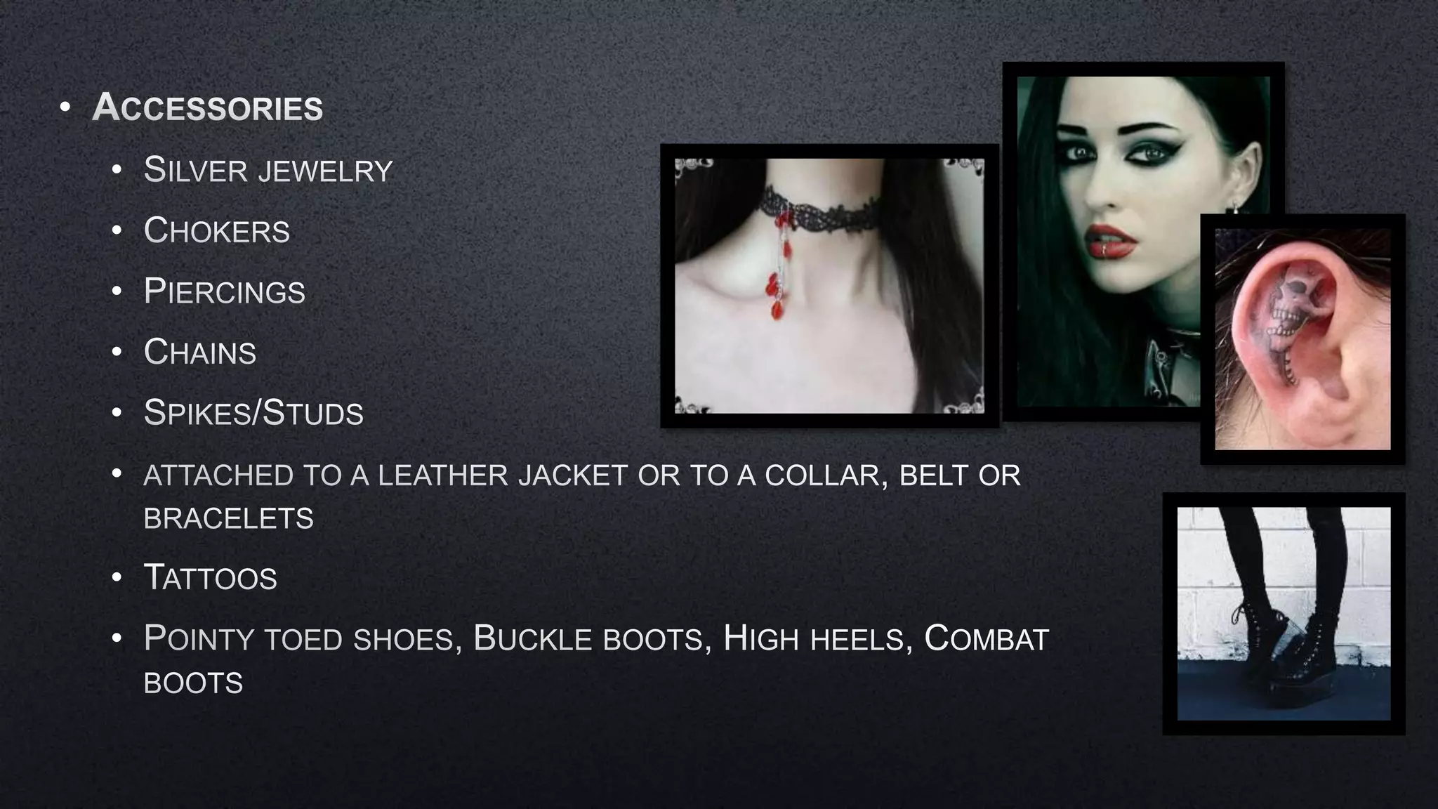 Fashion Subcultures-Goth | PPTX