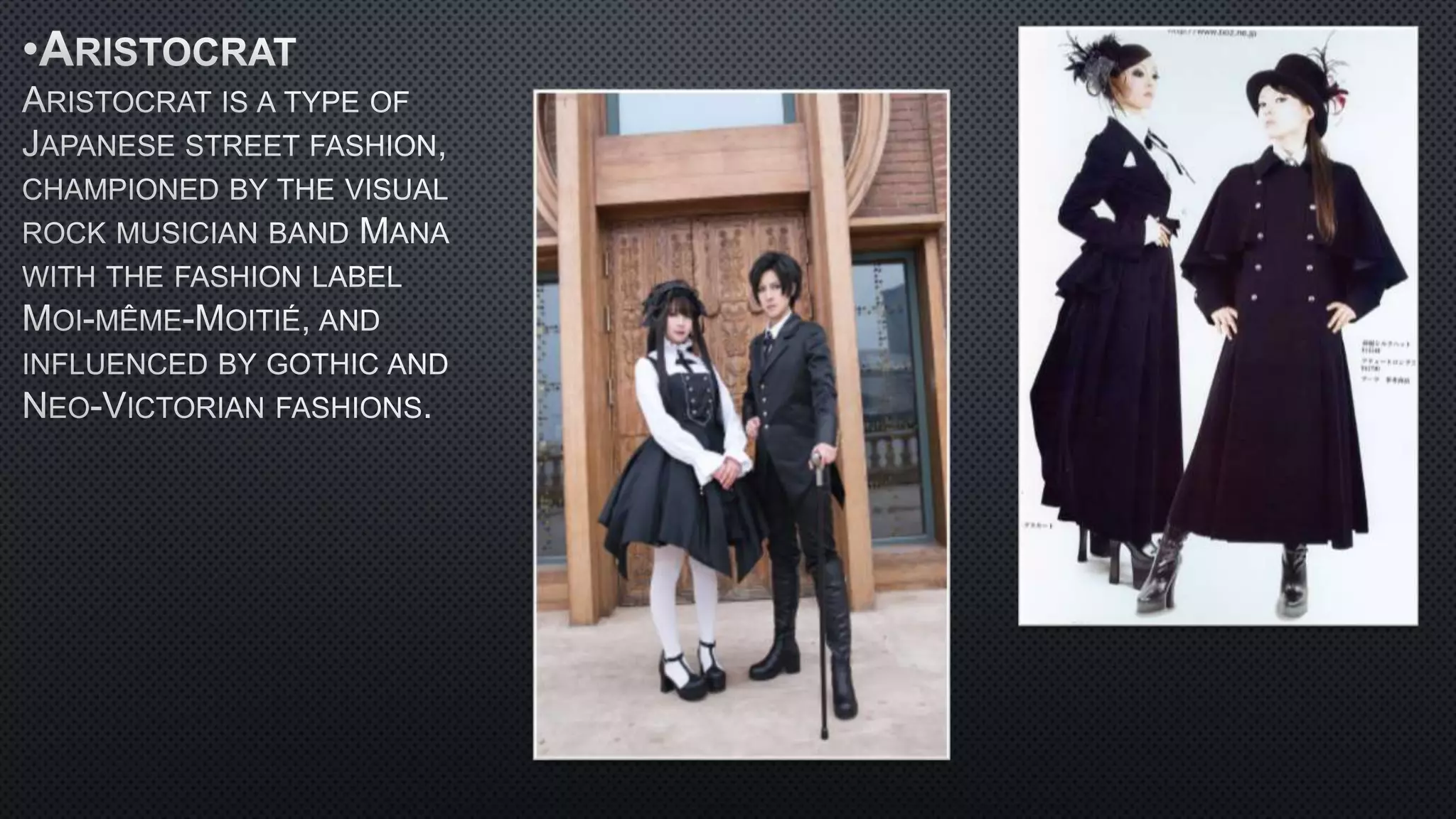 Fashion Subcultures-Goth | PPTX