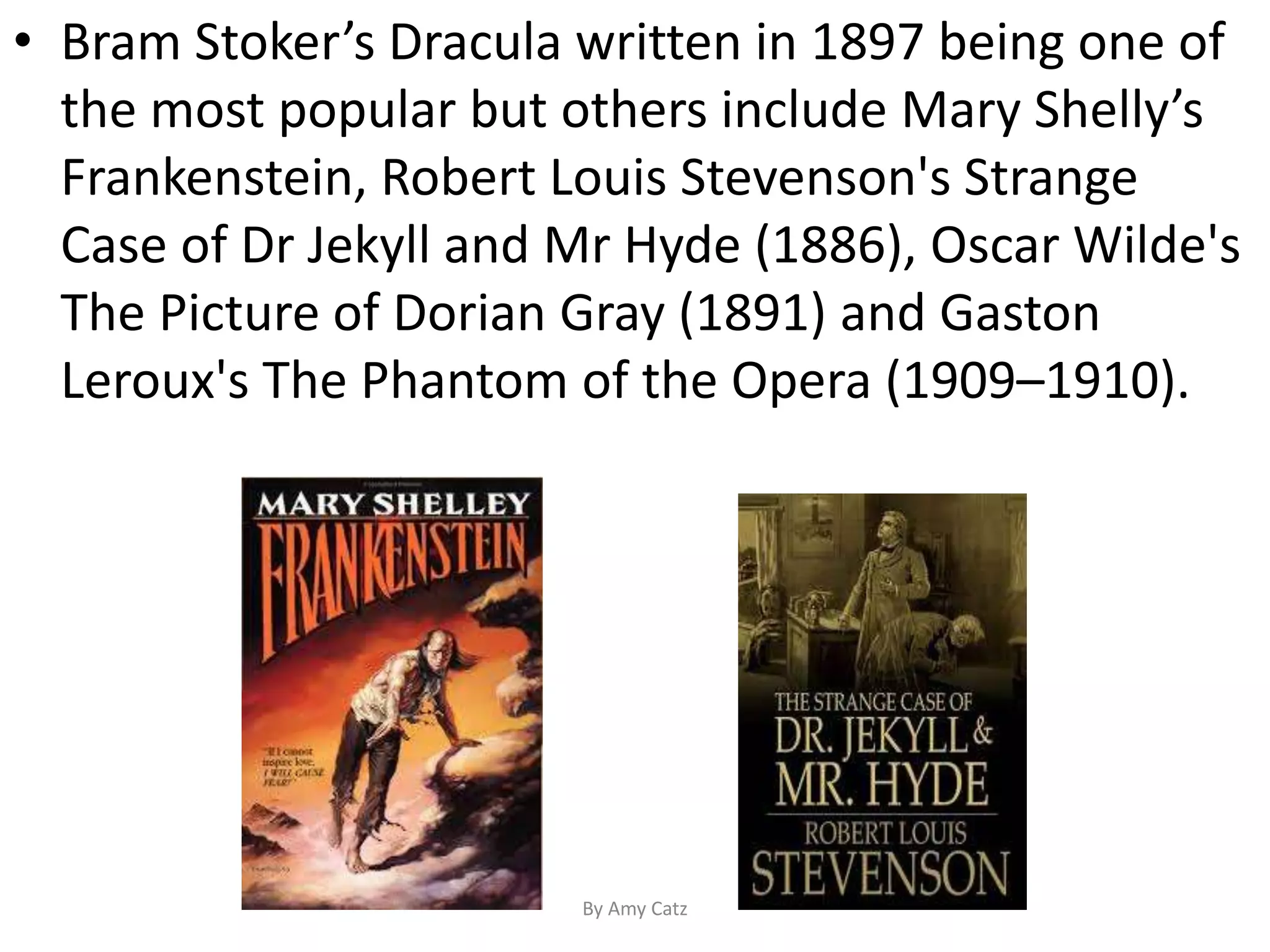 A Very Brief History of all things Goth | PPTX