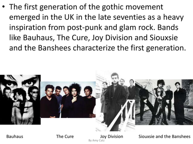 A Very Brief History of all things Goth | PPT