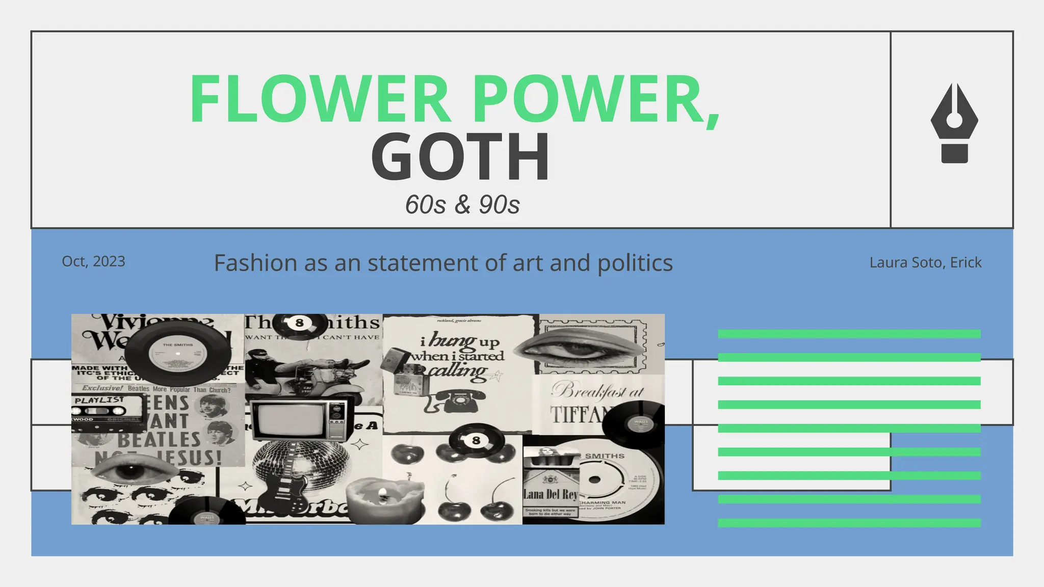 Goth and Hippie fashion History and its Politic View.pptx
