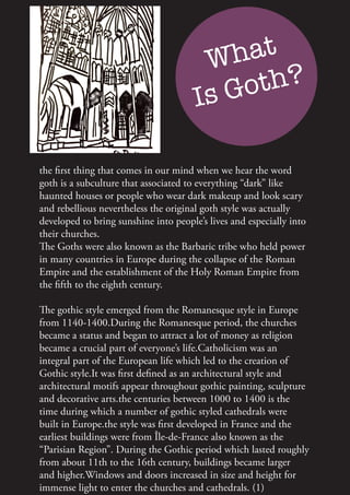 Goth catalogue | PDF
