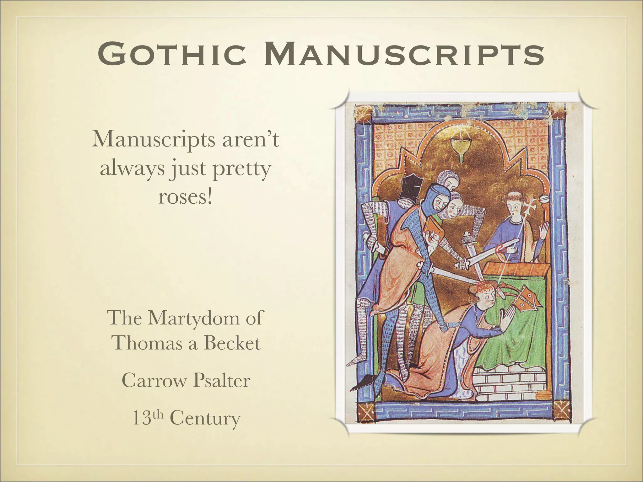 Gothic Period Art History | PDF