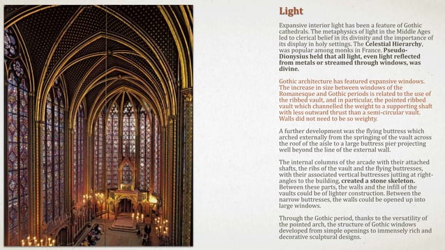 Introduction to Gothic Architecture | PPTX