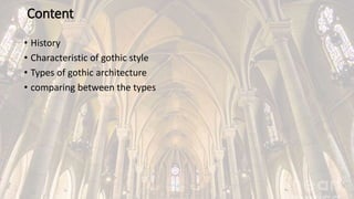 gothic architecture | PPTX