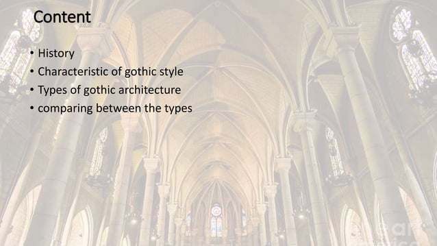 gothic architecture | PPTX