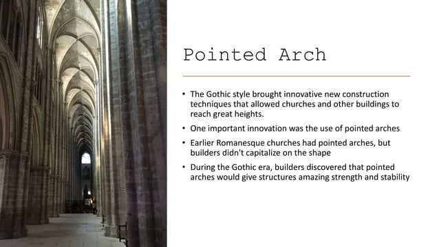 gothic architecture | PPTX