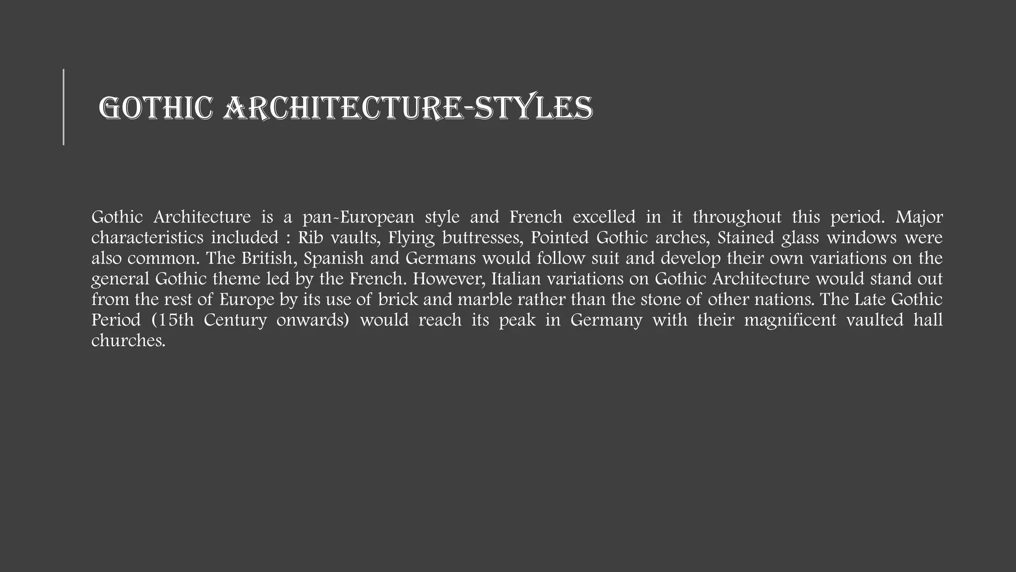 Gothic Architecture | PDF