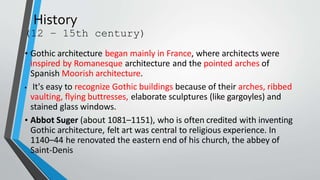 History of Gothic Architecture & style, art | PDF