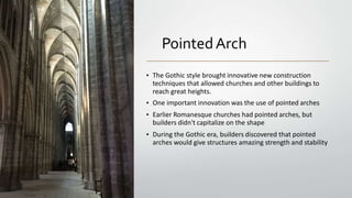 History of Gothic Architecture & style, art | PDF