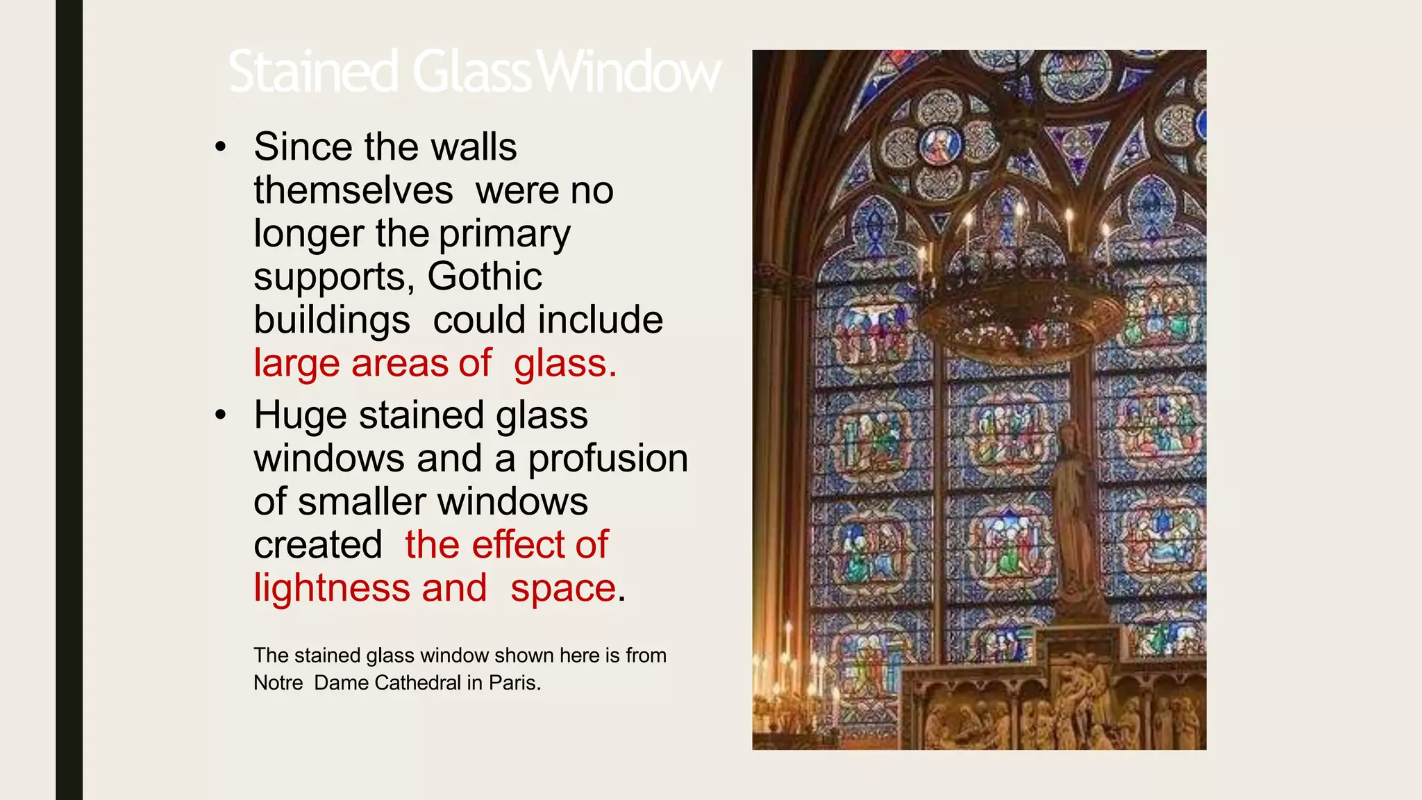 Characteristics of Gothic Architecture | PPTX