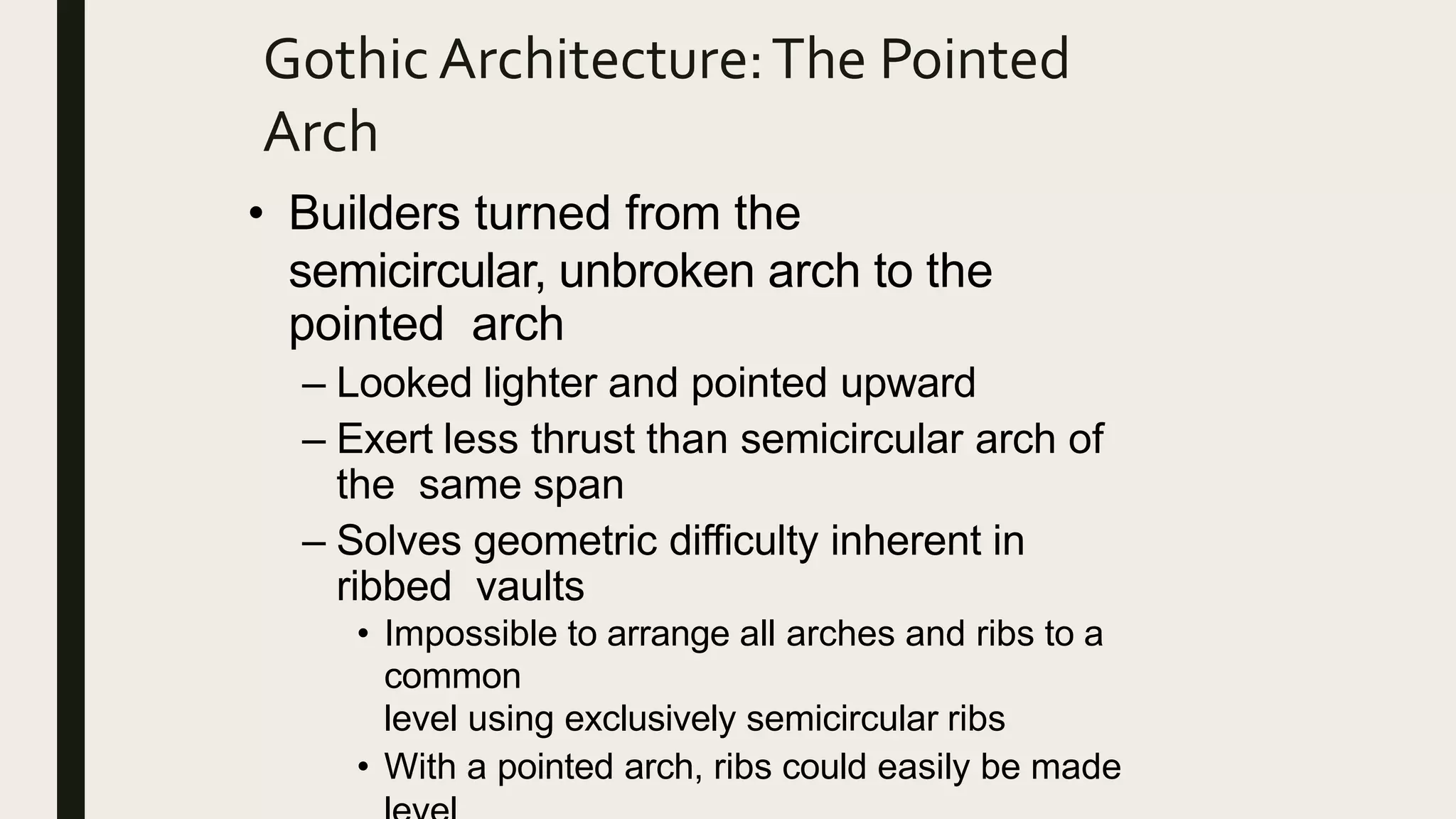 Characteristics of Gothic Architecture | PPTX