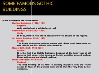 Gothic architecture | PPTX