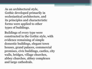 Gothic architecture | PPT