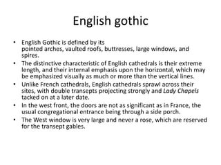 Gothic architecture | PPT