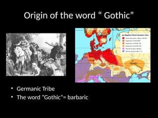 Gothic art Power Point Presentation pptt | PPTX