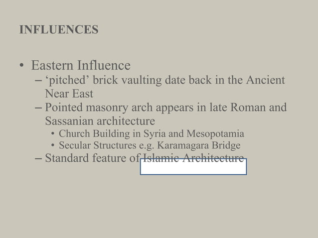 GOTHIC ARCHITECTURE | PPT