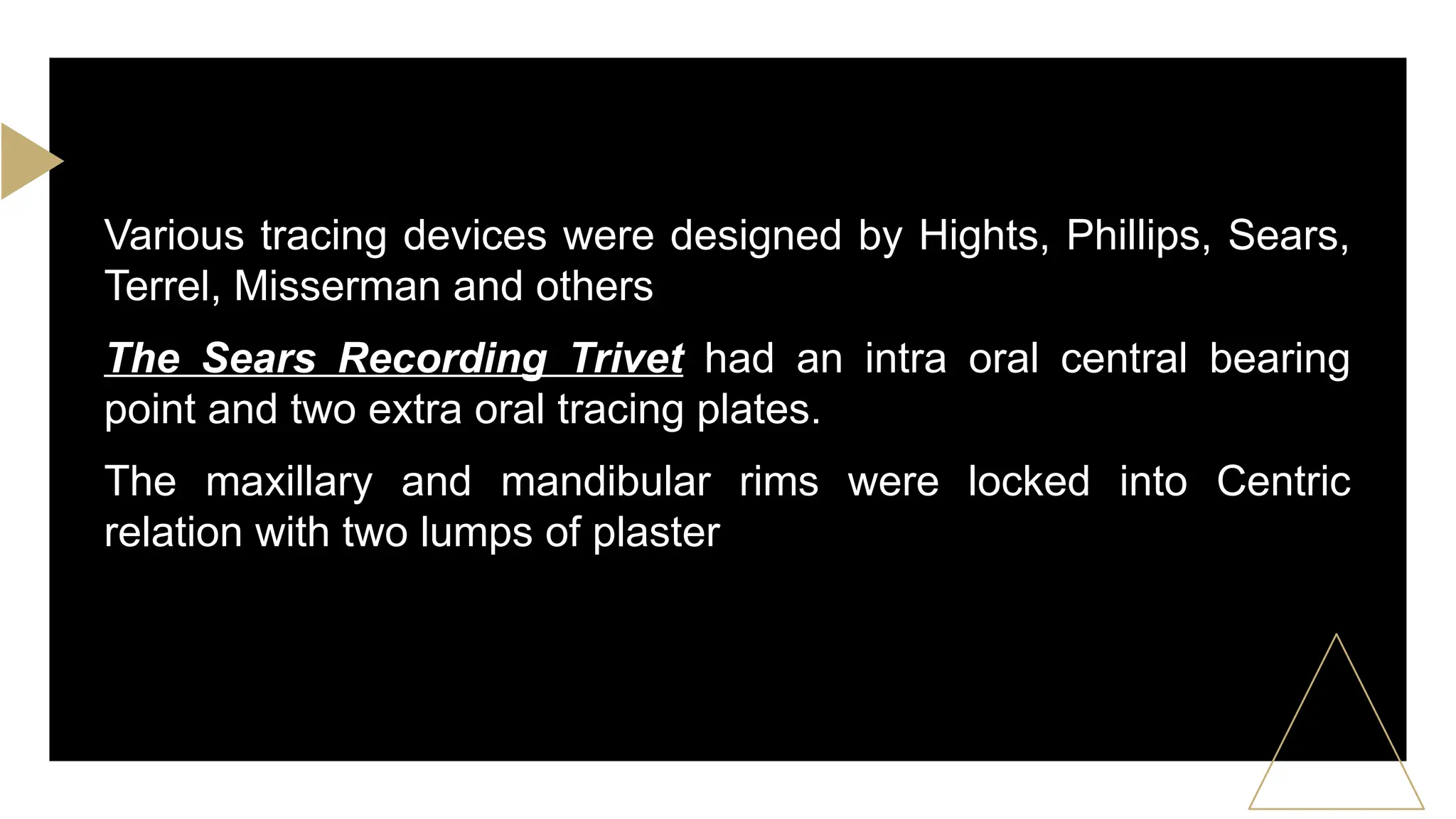Gothic Arch Tracing classification and procedure | PPTX