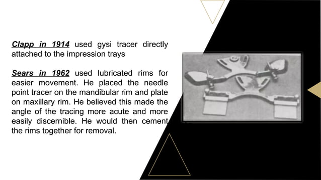 Gothic Arch Tracing classification and procedure | PPTX
