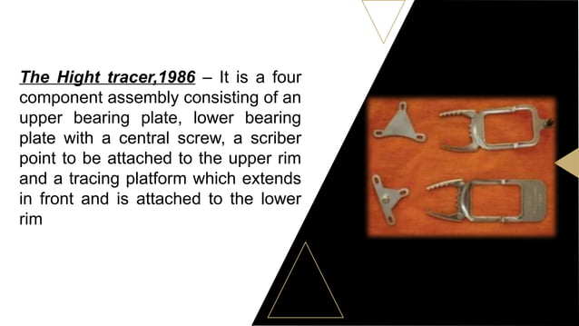 Gothic Arch Tracing classification and procedure | PPTX