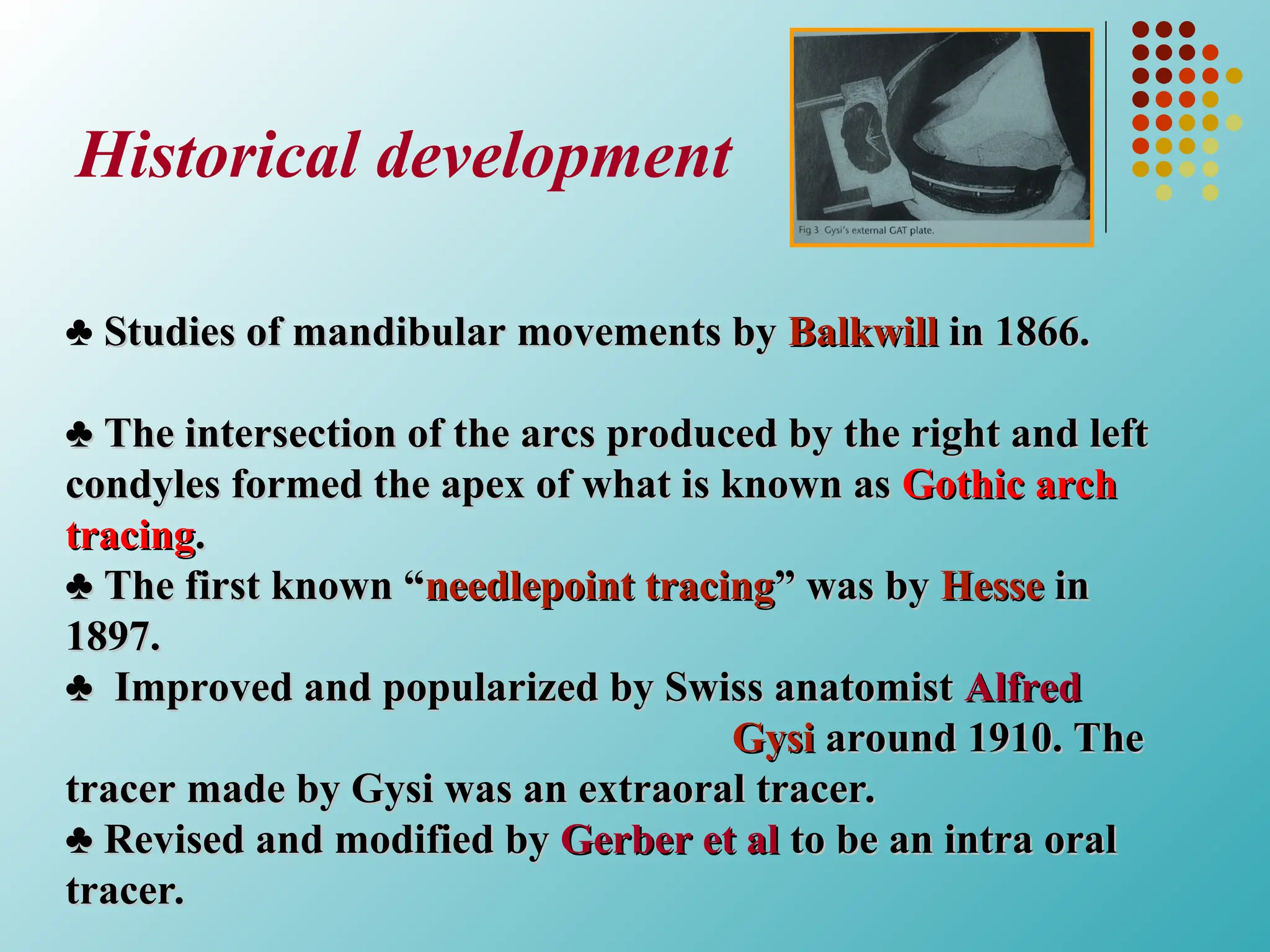 Gothic arch tracing.ppt by Dr kavan doshi | PPT