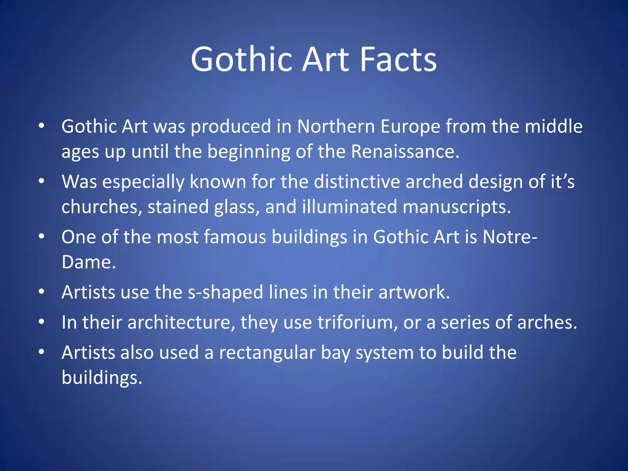 Gothic Art | PPT