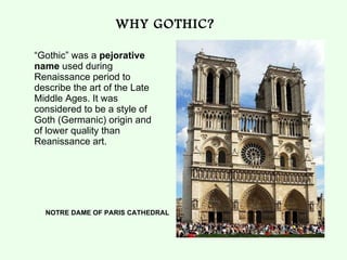 Gothic art | PPS