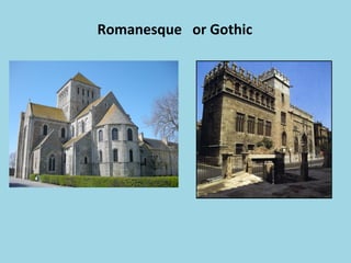 Unit 4 Gothic art and romanesque or gothic | PDF