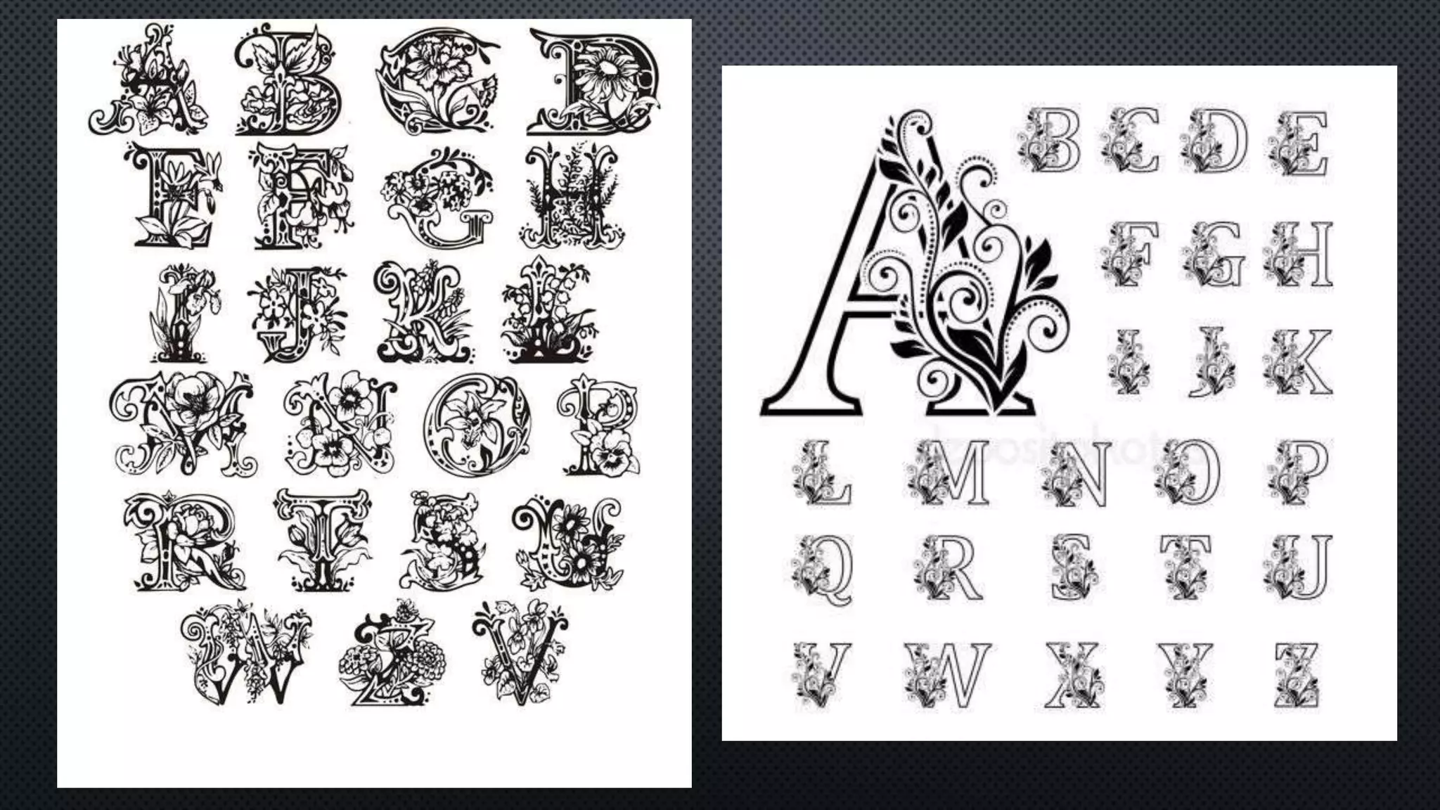 Gothic calligraphy | PPTX
